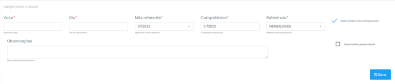 Financeiro do cliente - ISPCLOUD