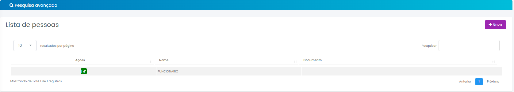 Pessoas - Texto - ISPCLOUD